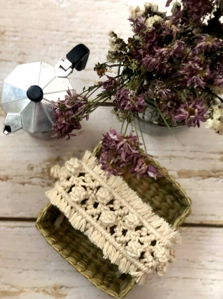 Macrame Spa Tray - DREAMY (Made to order) – Pine cone™