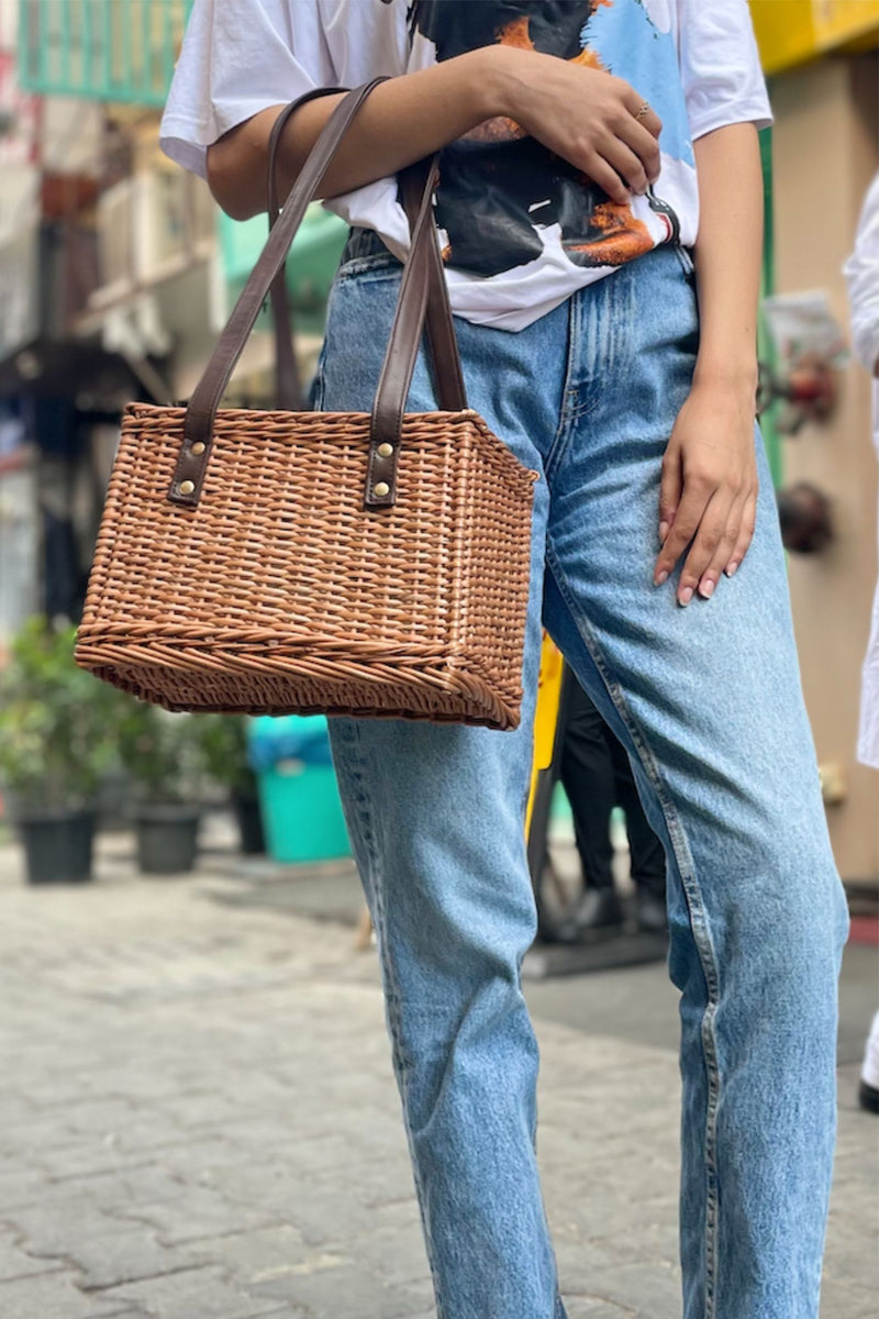 English Willow Box Purse – Pine cone™